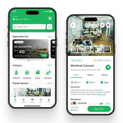 Coworking Space Booking Mobile App Uiux Design Figma App Design By Insightlancer Medium