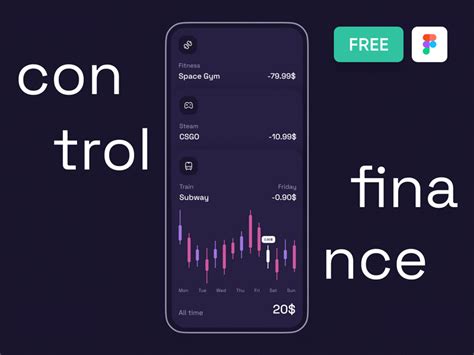 Finance App Ui Freebie Supply