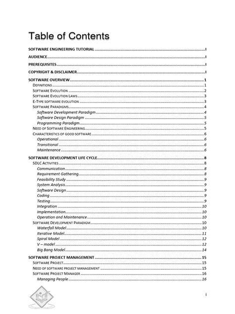 Software Engineering Tutorials 1 Pdf Software Testing Software Development Process