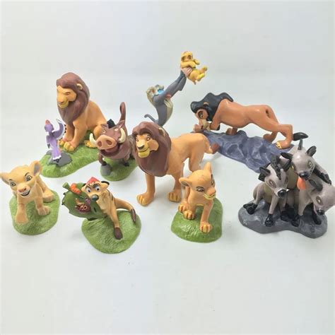 9pcsset The Lion King Simba Nala Timon Model Figure Pvc Action Figures