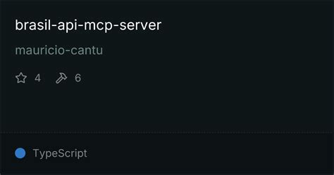 brasil api mcp server glama