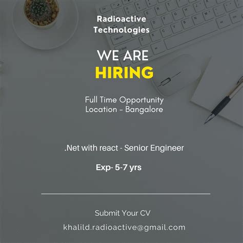 Vinod D On Linkedin Hiring Share Resume Fulltimejob Bangalorejobs Dotnetseniorengineer…