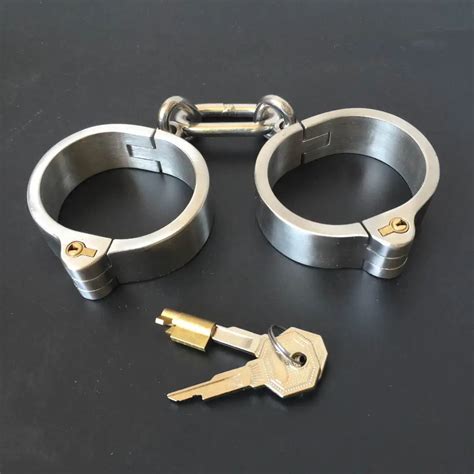 Stainless Steel Handcuffs For BDSM Durable Versatile