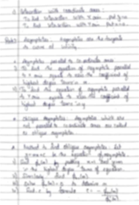 SOLUTION Curve Tracing Studypool