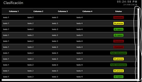 Auto Scroll En Tabla Con Html Y Javascript Stack Overflow En Espa Ol