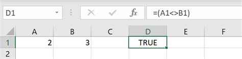How To Use The Excel “not Equal To” Sign Ionos