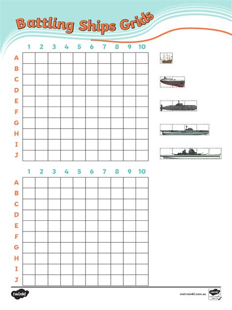 Battling Ships Grids Pdf