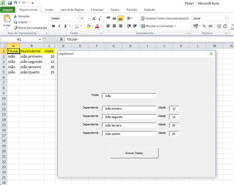 Microsoft Excel Duplicar Registro Ao Salvar Dados De Um Formulário Em