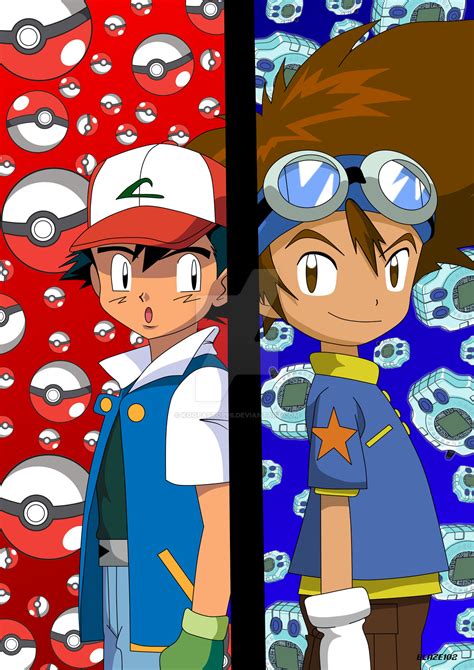 Ash And Taichi By Koopastop96 On Deviantart