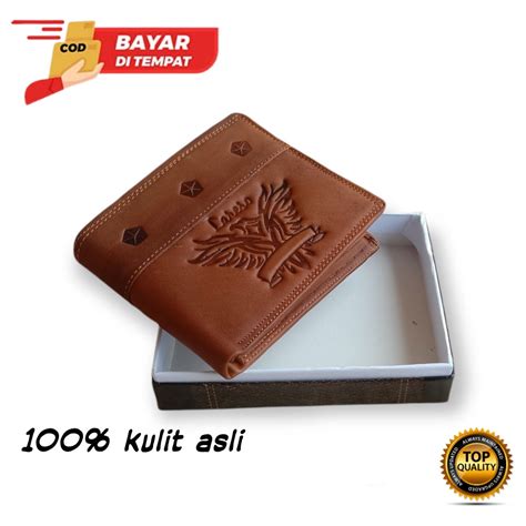 Jual Dompet Kulit Pria Kulit Sapi Asli Kulit Lipat Kulit Premium Kulit Oryginal Shopee Indonesia