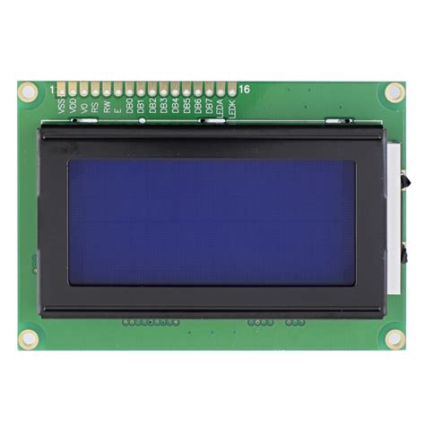 1604 lcd character display module blue backlight 16x4 electronic