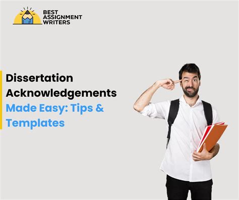 Dissertation Acknowledgements Made Easy Tips And Templates