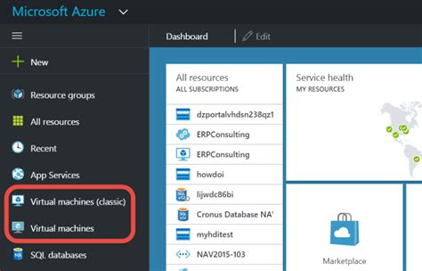 vms in new azure portal totovic dynamics 365 blog