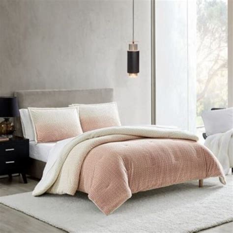 Ugg® Avery 3 Piece Reversible Fullqueen Comforter Set In Quartz Ombre