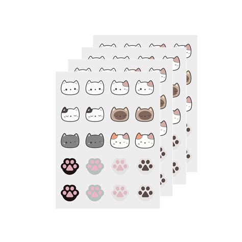 Pimple Patch For Face Hydrocolloid Acne Patches Cat Shaped Acne Absorbing Cover Patches 20pcs