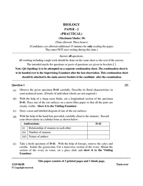 Solution Isc 2019 Biology Practical Class 12 Studypool
