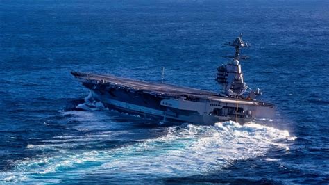 The Crew Must Be Drained Aircraft Carrier Uss Gerald R Ford Is Being Asked To Fight Iran And