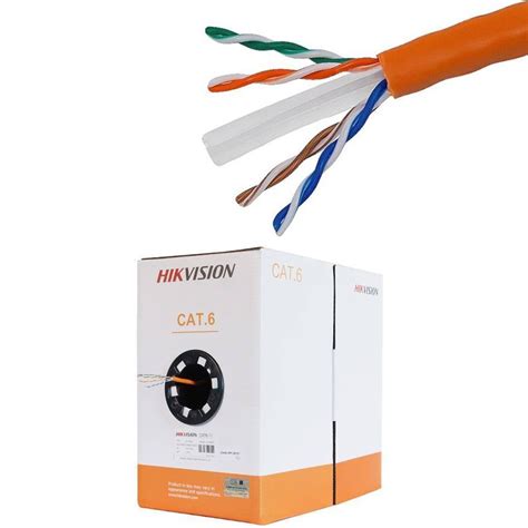 Cable Network Cat6 Hikvision Roll 305m