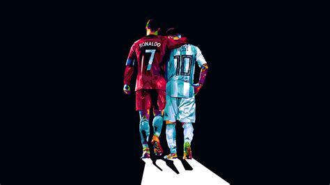 Cristiano Ronaldo Wallpaper 4k Lionel Messi Pop Art