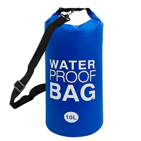 10l Waterproof Dry Bags With Wet Separation Pocket Backpack For
