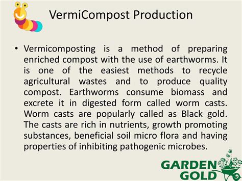 Ppt What Is Vermicompost Its Production And Benifits Powerpoint Presentation Id7529168 Ppt What Is Vermicompost Its Production And Benifits Powerpoint Presentation Id7529168