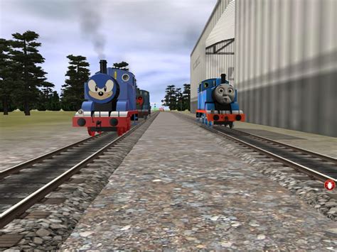 Thomas Exe Chase Thomas And Sonic By Sonic355454 On Deviantart