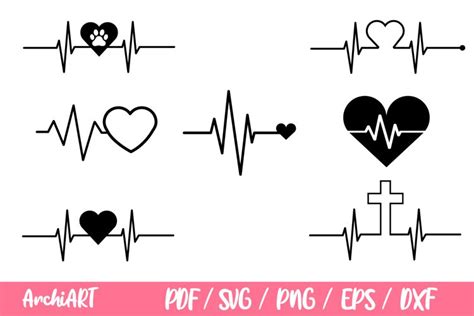 Heartbeat Svg Ekg Primitive Clip Art