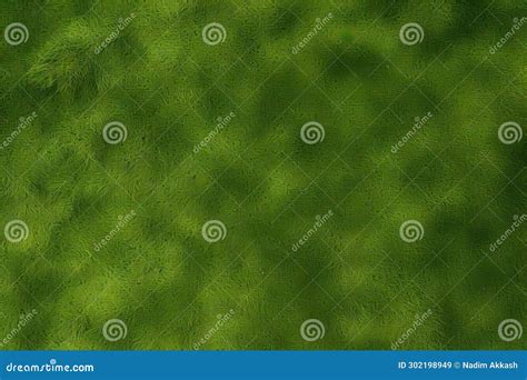 Golf Fairway Grass Texture Top View Stock Illustration Illustration