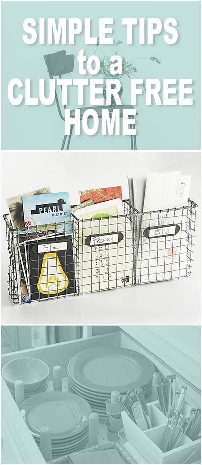 Simple Tips To A Clutter Free Home The Budget Decorator