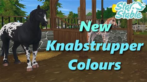 New Knabstrupper Colours Sso Update Youtube