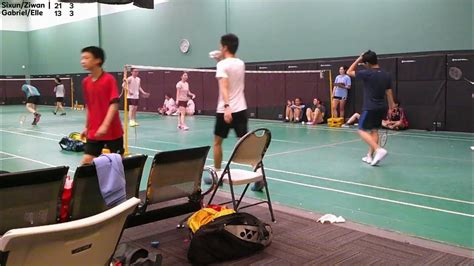 2022 07【xd】egret Red Cross Open C Qf Sixun Tang Ziwan Xu Vs Gabriel Sutanto Elle Zeng Youtube