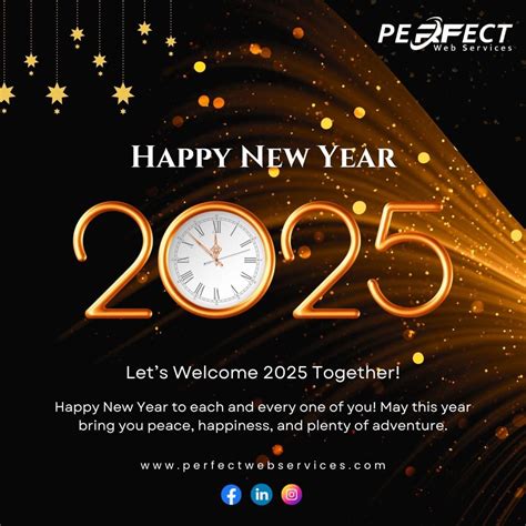 Perfect Web Services On Linkedin Happynewyear2025 Pws Newyear2025 Cheersto2025 Welcome2025