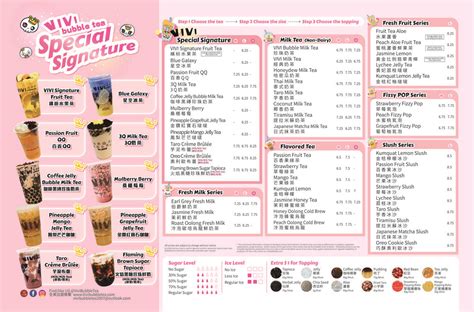 Menu — Vivi Bubble Tea