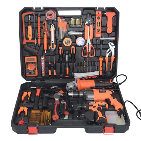33 Piece Tool Kit Complete Accessories Easy To Carry Multifunctional