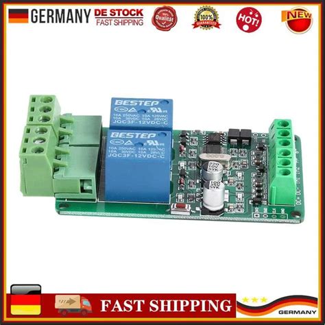 Modbus Rtu 2 Way 12v Relay Module Switch 2 Way Relay Output Rs485 Communication Eur 8 29