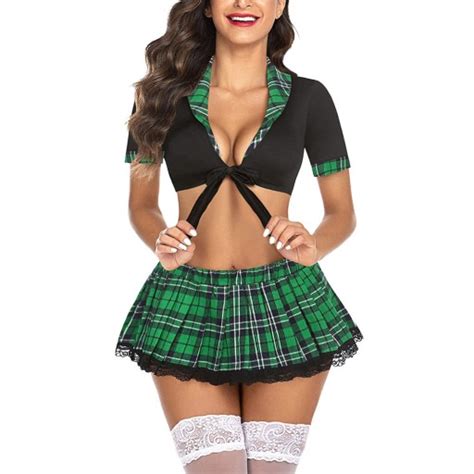Bielizna Erotyczna Kostium Uczennicy Sex Str J Seksowny Komplet Bielizny Allegro Pl