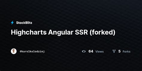 highcharts angular ssr forked stackblitz
