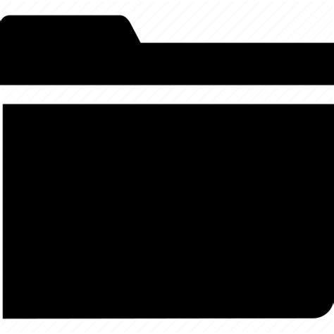 documents empty folder single icon