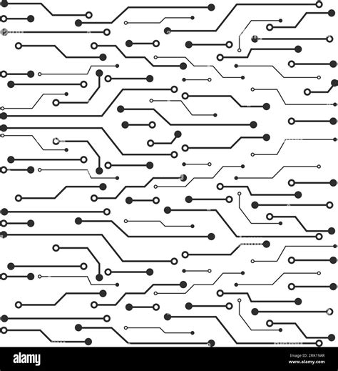 Circuit Board Line Background Illustration Vector Concept Design Stock Vector Image And Art Alamy
