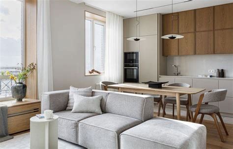 Кардинально изменили планировку сделав из двушки трешку 80 м² — Inmyroom Apartment Interior