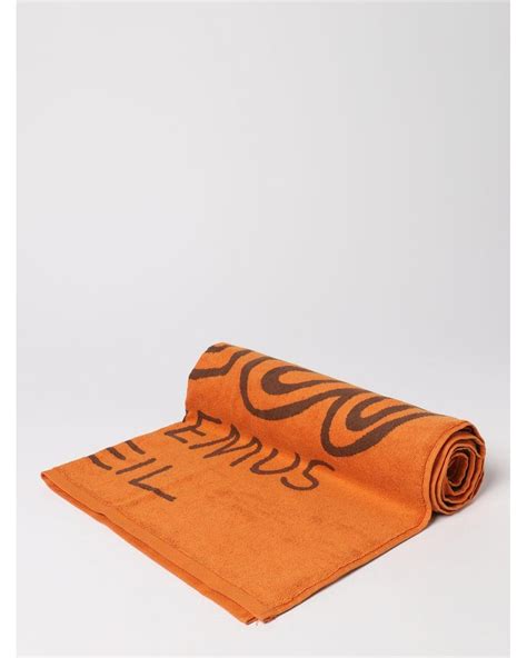 Jacquemus Beach Towel In Orange For Men Lyst