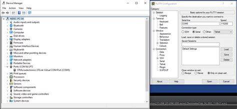 I Have No Console Output For Uart I Am Using Stm Stmicroelectronics Community