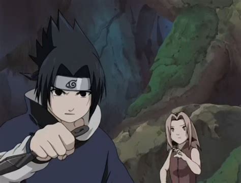 Sasuke Protecting Sakura Naruto Episodes Sasuke Sakura And Sasuke