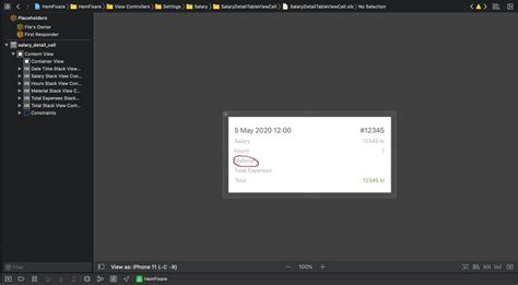 Ios Hiding The Internal Views And Auto Adjust The Height Of The Cell Swift Stack Overflow