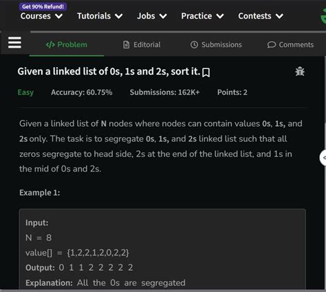 veenayak sirohi on linkedin python linkedlists sortingalgorithm codingchallenge geeksforgeeks