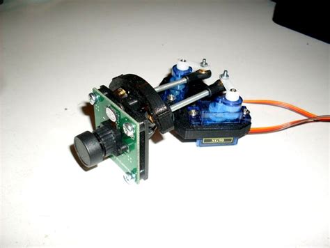 Raspberry Pi Camera Pan Tilt By Mark Valentijn 3d Model