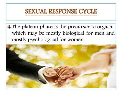 Human Sexuality And Human Sexual Response Cycle Pptx Sexual