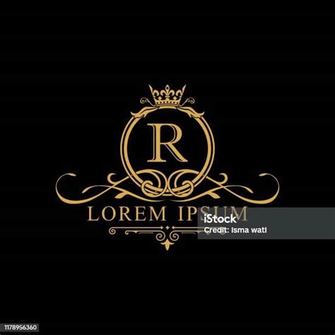 럭셔리 빈티지 문장 기호 기호 서예 왕실 엠블럼과 요소 우아한 장식 문자에 대한 벡터 문장 모노그램 장식 0명에 대한 스톡 벡터 아트 및 기타 이미지 Istock