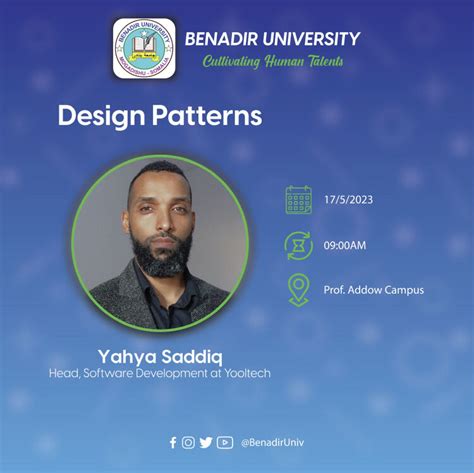Yahya Saddiq On Linkedin Benadiruniversity Designpatterns Softwaredevelopment