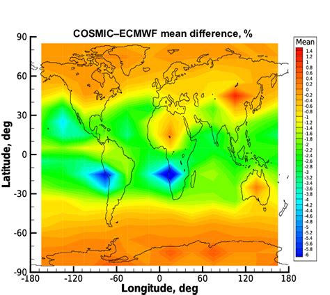Deviation Statistics Obtained For Real Ro Data Latitudelongitude Map